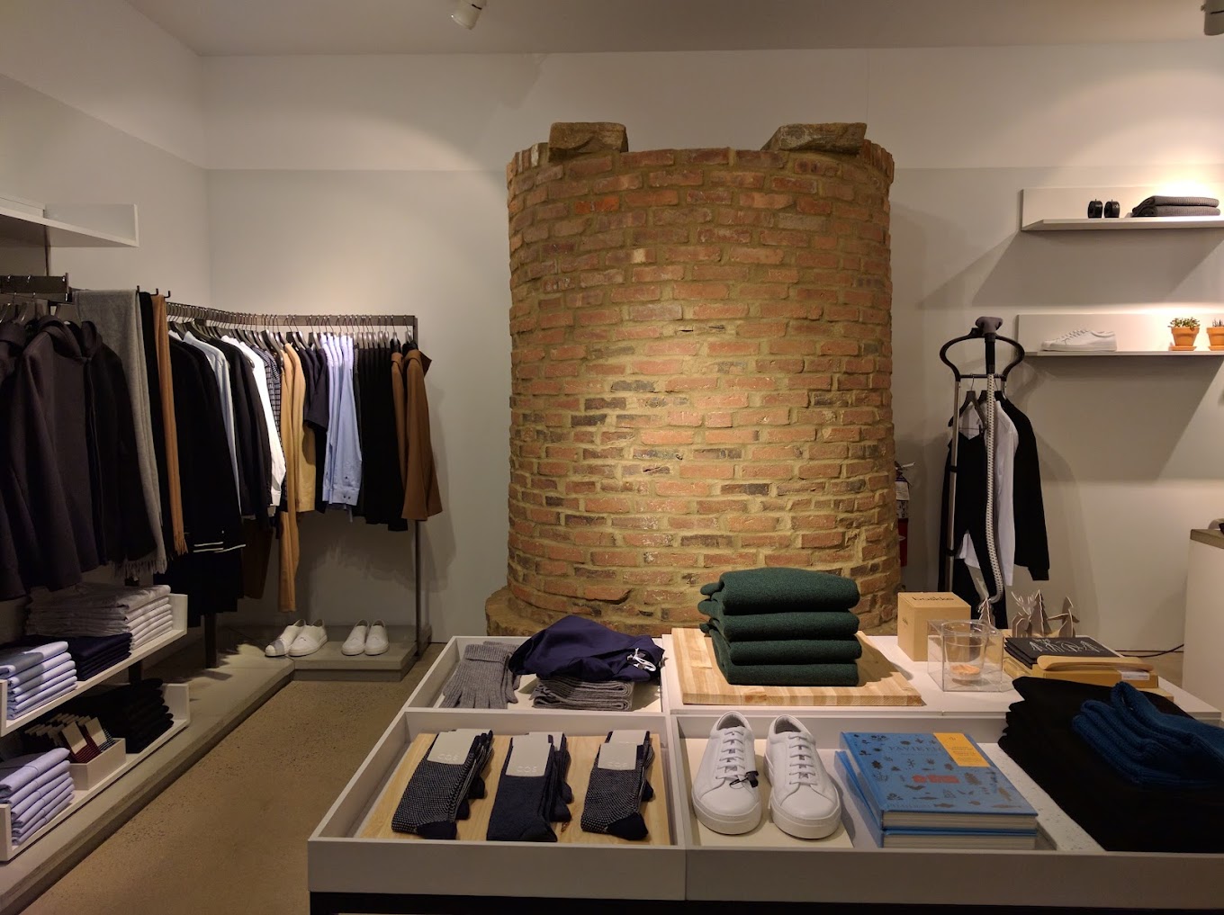 The Macabre Brick Well in a SoHo Store