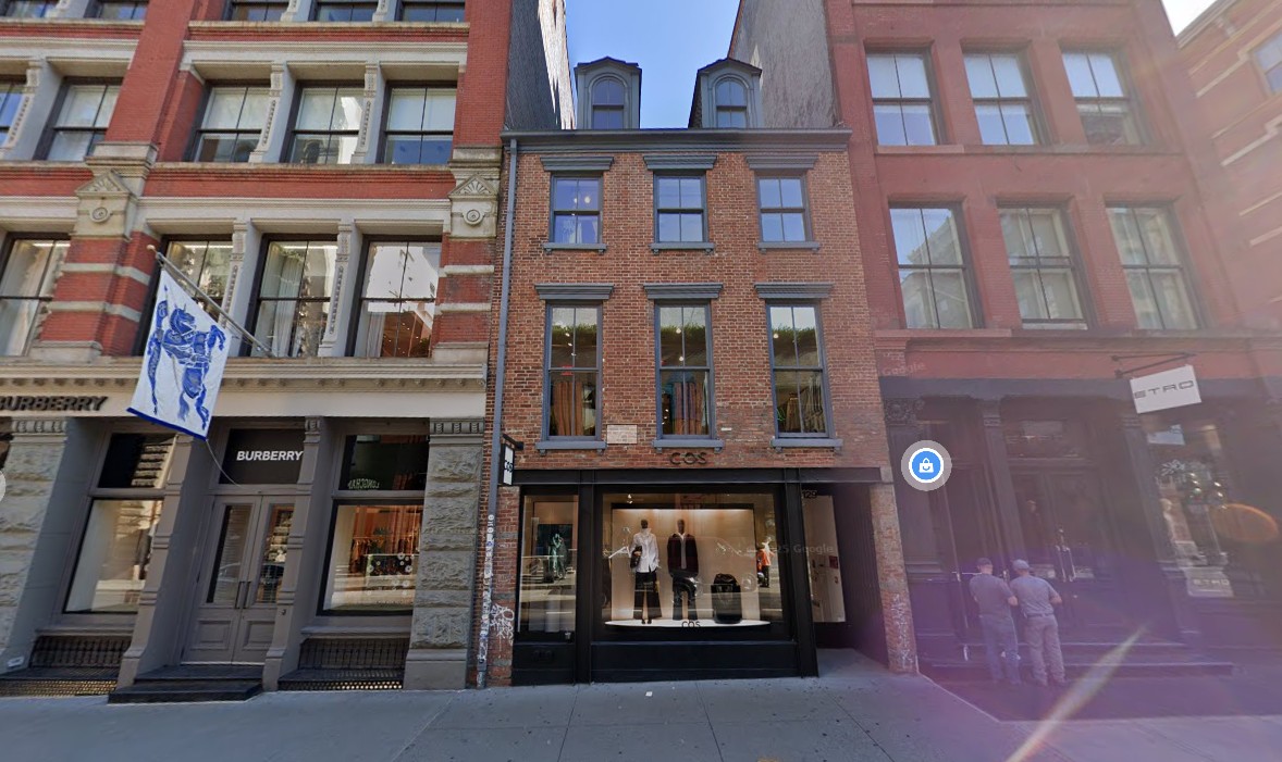 The Macabre Brick Well in a SoHo Store